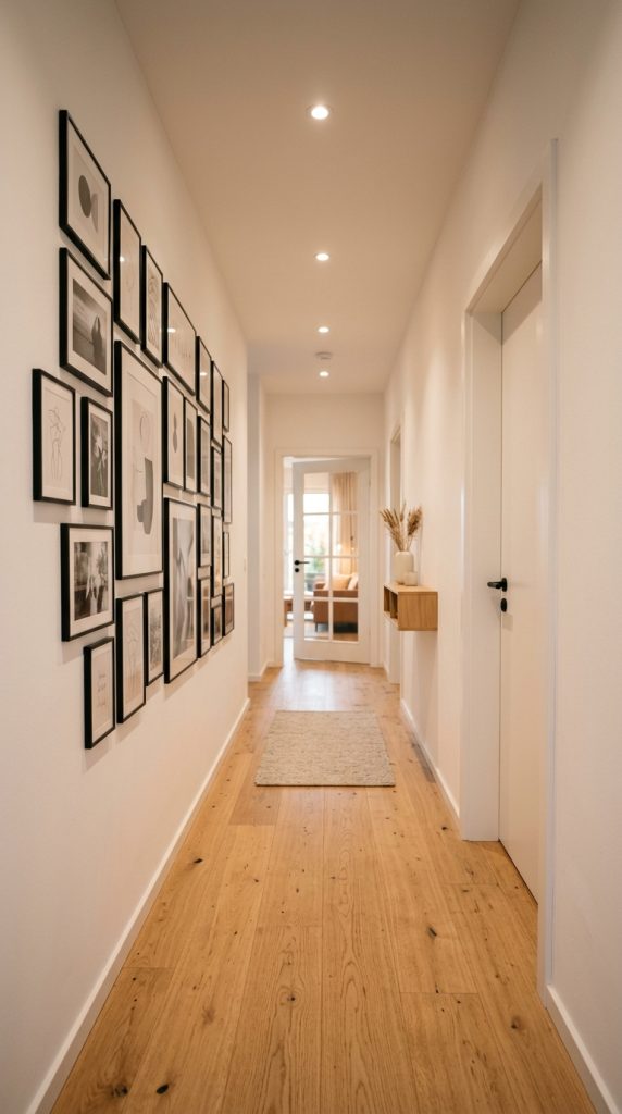 10 Lovely Hallway Wall Decor Aesthetic Home Transformation - Airlucent