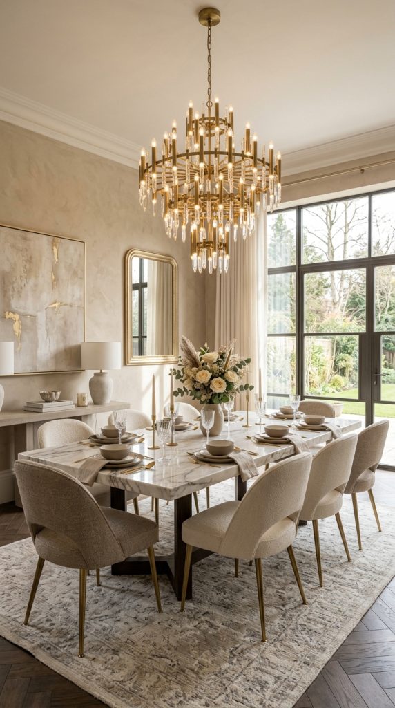 10 Lavish Luxury Dining Room Sophisticated Home Ideas - Airlucent